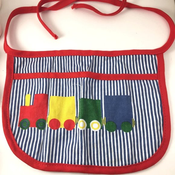 unbranded | Toys | New Childs Train Apron Colorful With Pockets Little ...